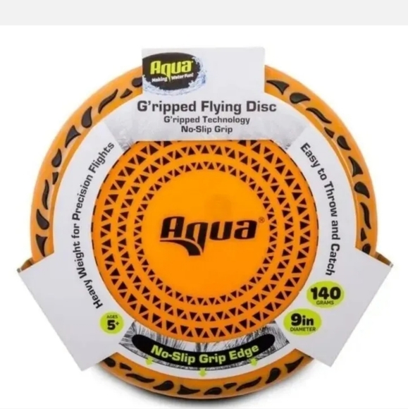 Aqua | Toys | Aqua Gripped Flying Disk No Slip Heavy Weight Precision ...